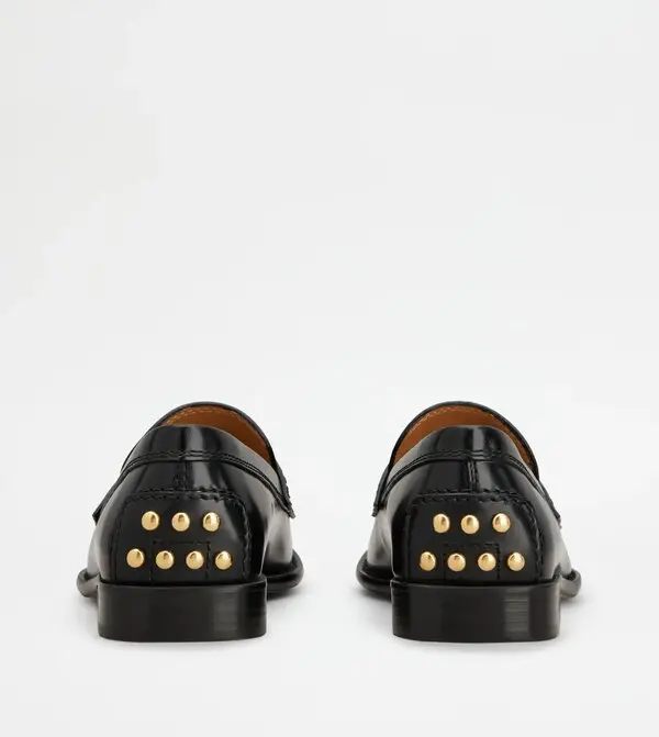TOD'S Dots Round-toe Loafers