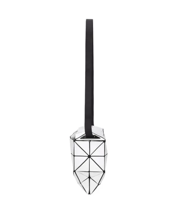 Issey Miyake Geometric-panelled Shoulder Bag - White