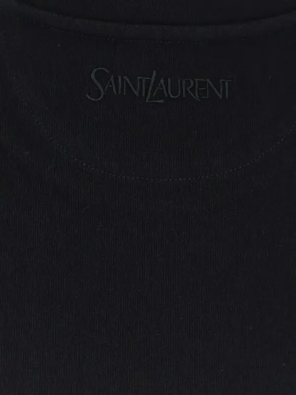 Saint Laurent Crewneck Short-sleeved T-shirt