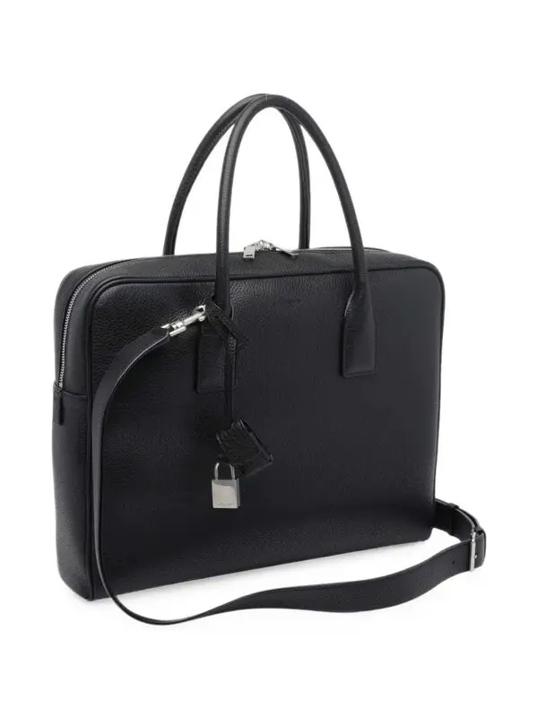 Saint Laurent Bv Bowling Brief Messenger Bag