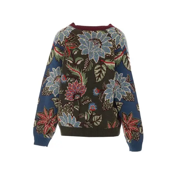 Farm Rio Long-sleeve Knit Cardigan
