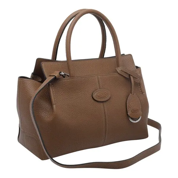 TOD'S Logo Debossed Tote Bag