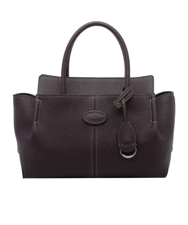 TOD'S Logo Debossed Tote Bag