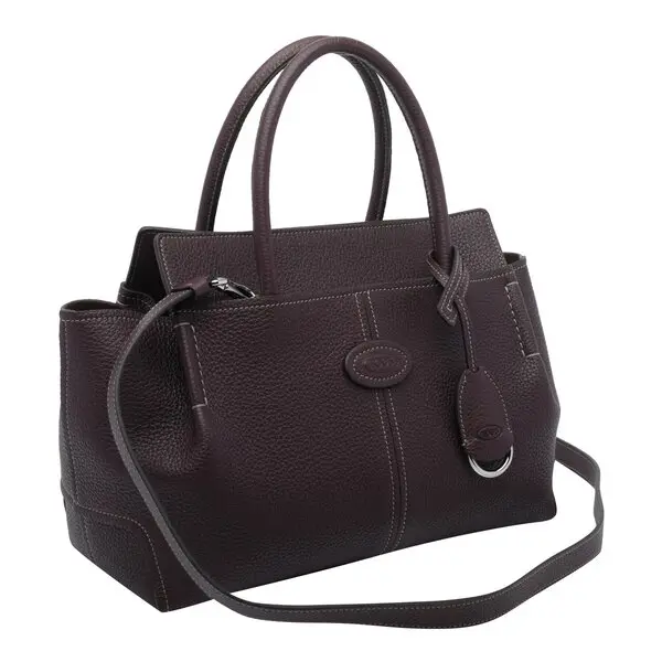 TOD'S Logo Debossed Tote Bag