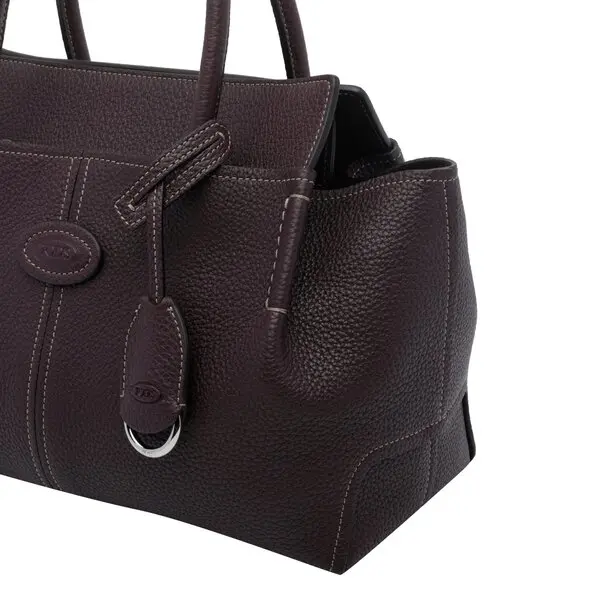 TOD'S Logo Debossed Tote Bag