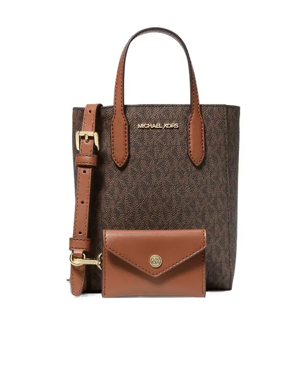 Michael Kors Vincent Logo Shoulder Bag