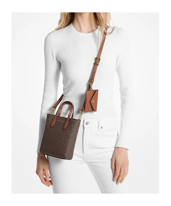 Michael Kors Vincent Logo Shoulder Bag