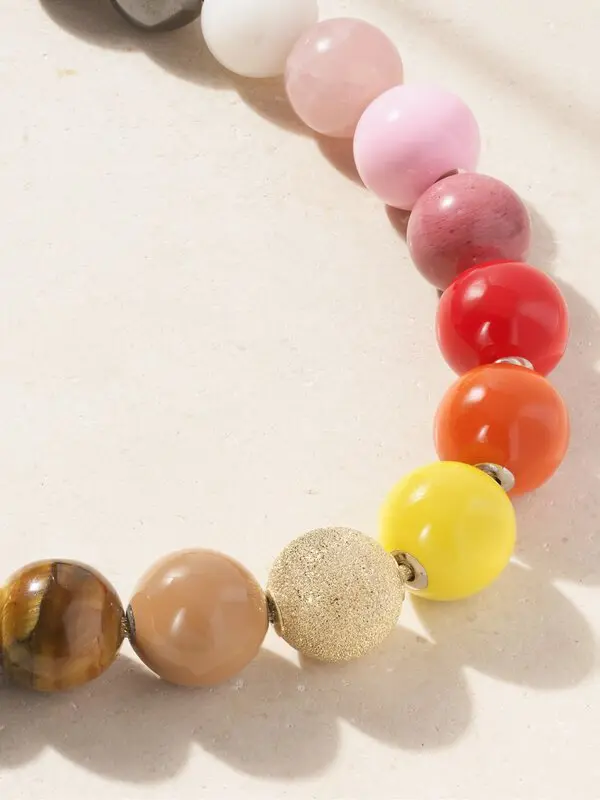Carolina Bucci Colorful Bead Necklace