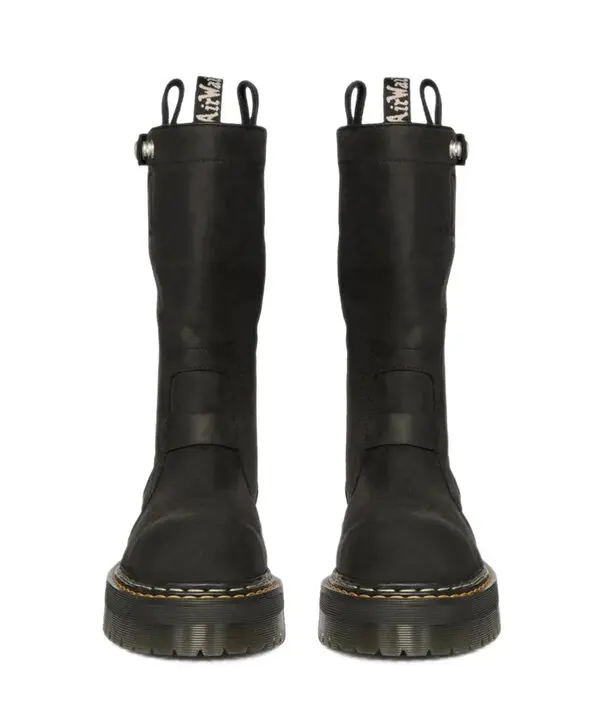 DR. MARTENS X RICK OWENS Round-toe Short Boots