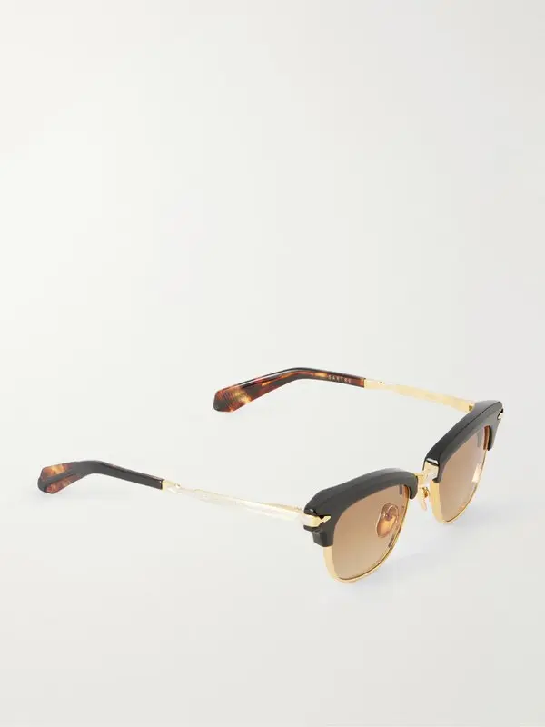 JACQUES MARIE MAGE Acetate And Metal Sunglasses