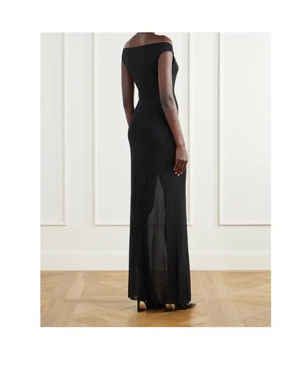 Alaïa Draped Knit Dress