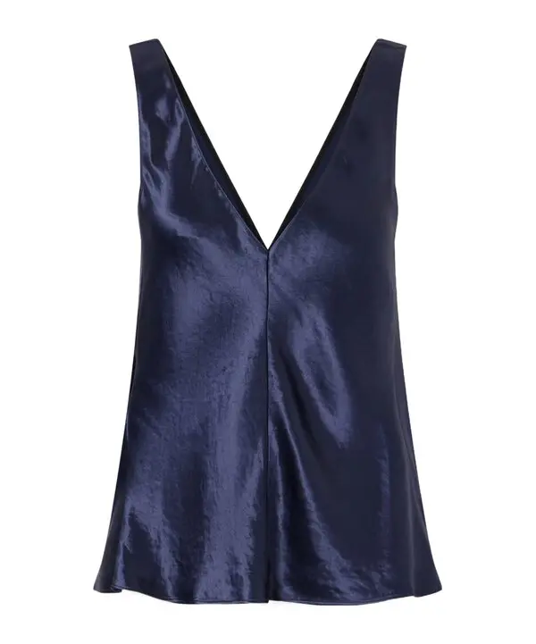 Maria Mcmanus Draped Satin Cami