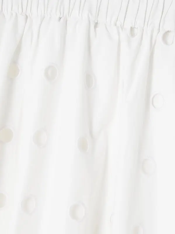 Posse Peggy Broderie Anglaise Cotton-poplin Midi Skirt - No
