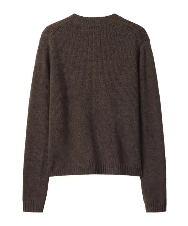 Maison Kitsuné Long-sleeved Sweater - Brown