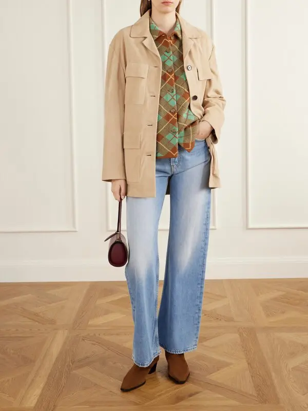 Guest In Residence Dylan Checked Cashmere Cardigan - No