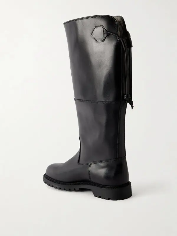 RIER Forest Leather Knee Boots - No