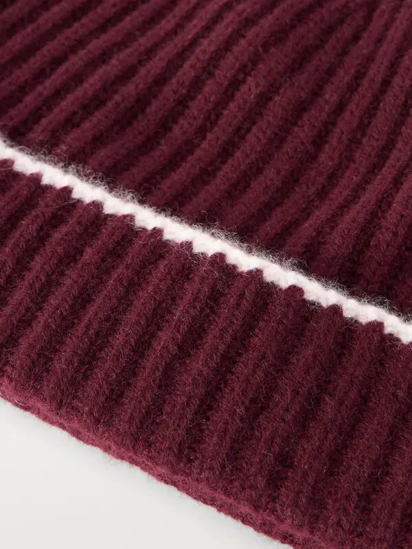 Arch4 Ribbed Cashmere Beanie