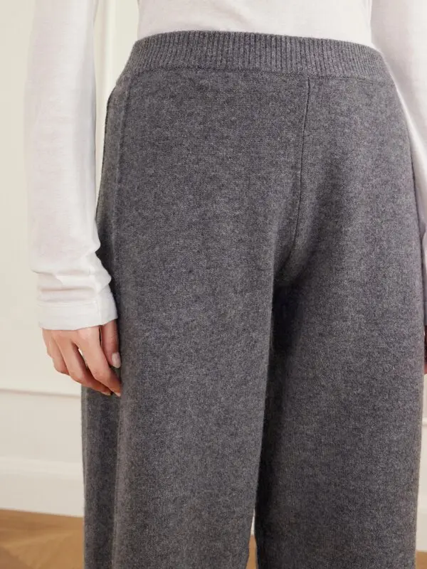 Guest In Residence Cashmere-blend Barrel-leg Pants