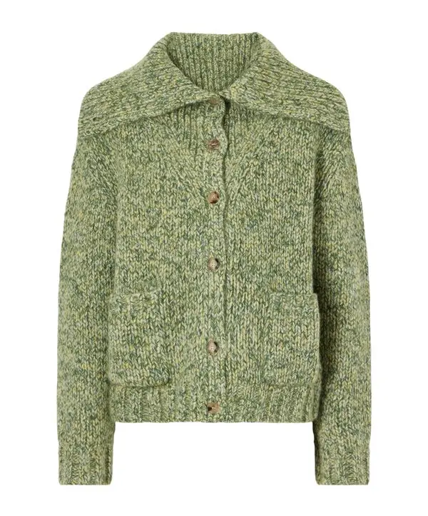 Arch4 Etta Tweed Cashmere Cardigan - No