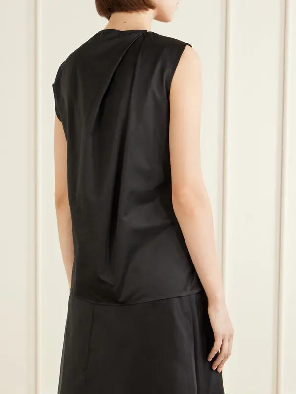 J.W.ANDERSON Tie-detailed Cotton Top
