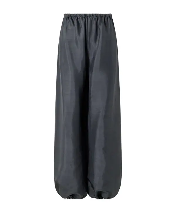 ST. AGNI Silk Balloon Trousers - No