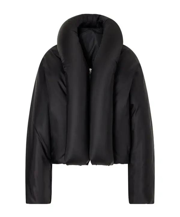 Alaïa Minimal Cropped Down Jacket