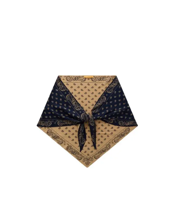 Guest In Residence The Wild Rag Cotton And Silk-blend Jacquard Scarf - Black