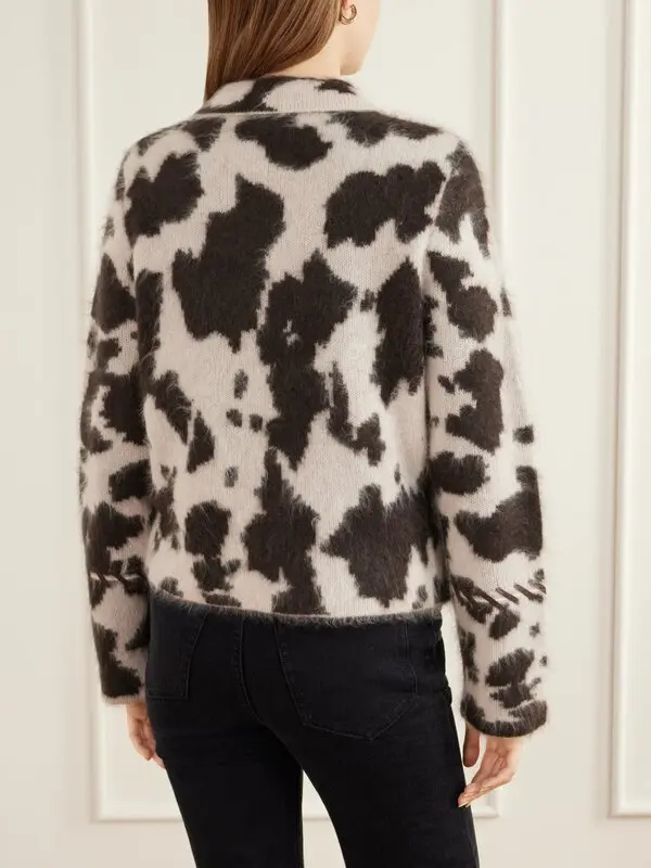 Guest In Residence Trimmed Brushed Cashmere Jacket