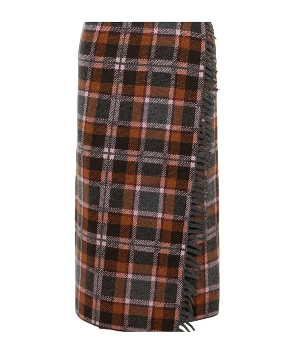 Guest In Residence Cashmere-blend Midi Skirt