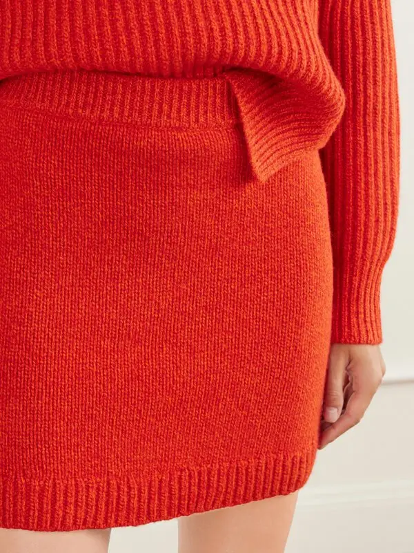 Tove Wool Mini Skirt