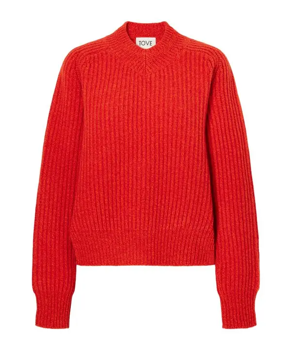 Tove Ribbed-knit Wool Sweater