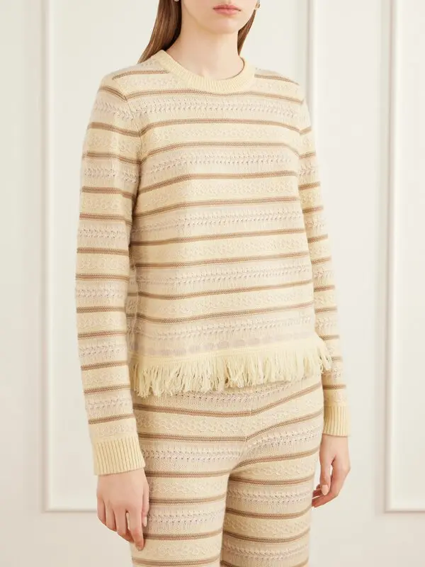 Guest In Residence Wool And Cashmere-blend Sweater