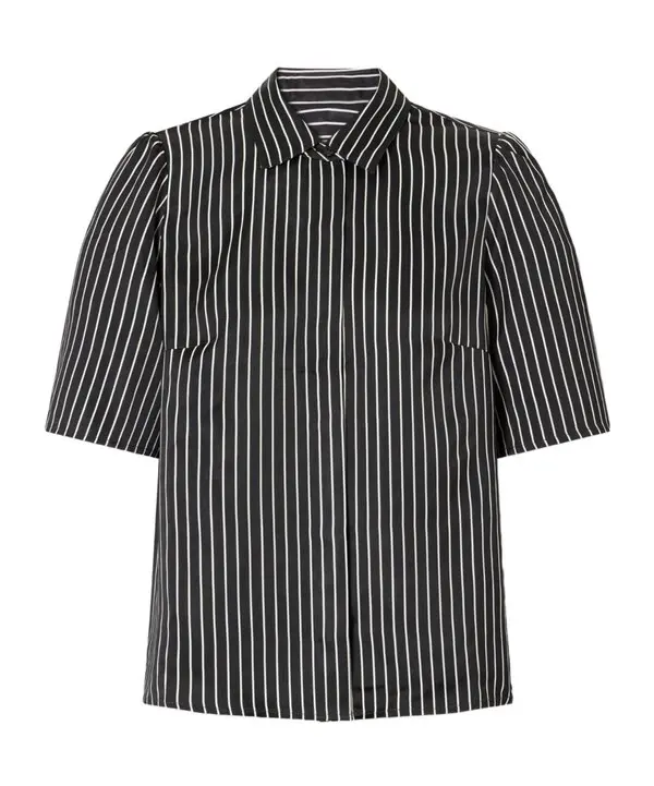 Maria Mcmanus Striped Long-sleeve Shirt