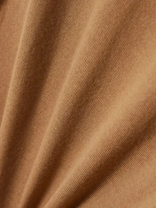 Victoria Beckham Layered Merino Wool Turtleneck Top