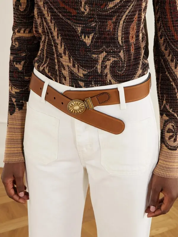 Etro Minimalist Leather Belt