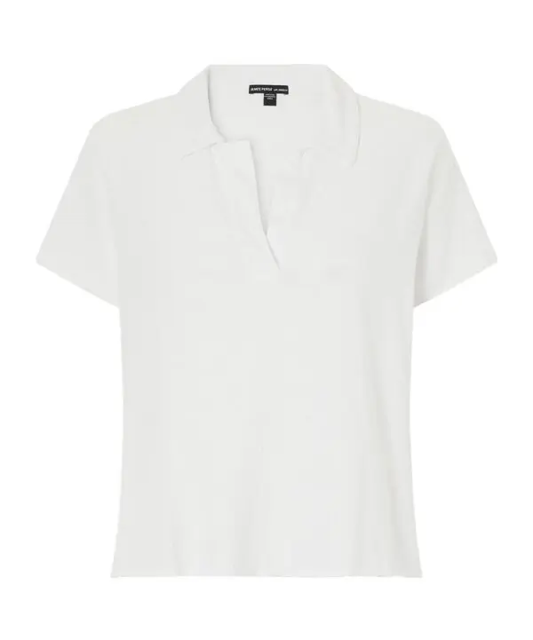 JAMES PERSE Cotton-piqué Polo Shirt