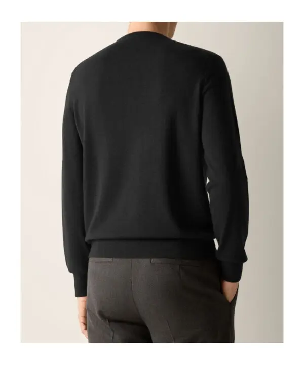 Zegna Oasi Cashmere Crew-neck Sweater