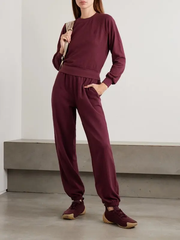 Eterne Sonny Embroidered Cotton-jersey Sweatshirt - No