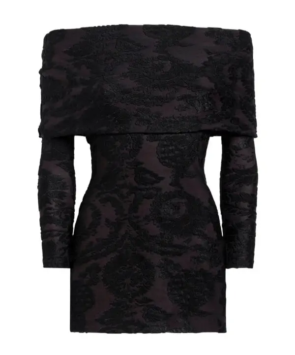 Etro Off-shoulder Knit Top - Black