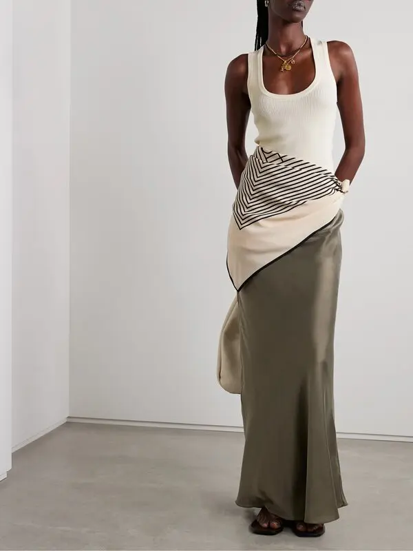 Matteau Ribbed-knit Tank