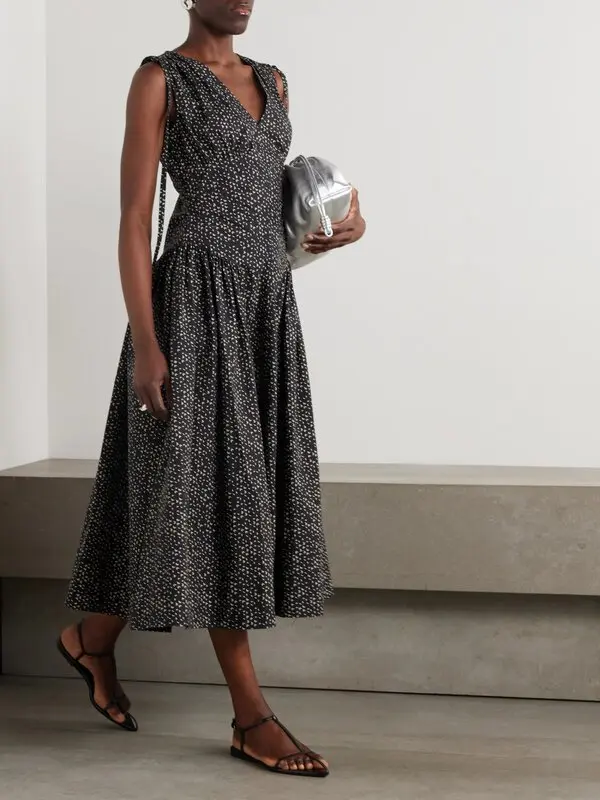 Proenza Schouler Cotton-poplin Midi Dress