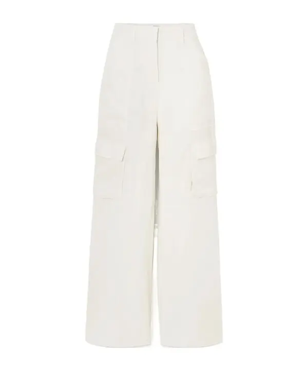 LoveShackFancy Simple Cargo Pants