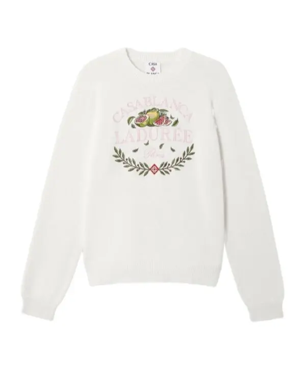 Casablanca Laduree Crew Neck Jumper