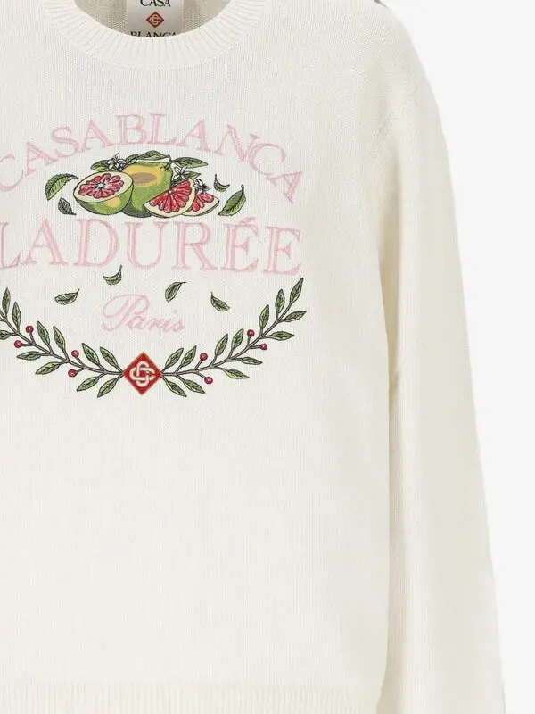 Casablanca Laduree Crew Neck Jumper
