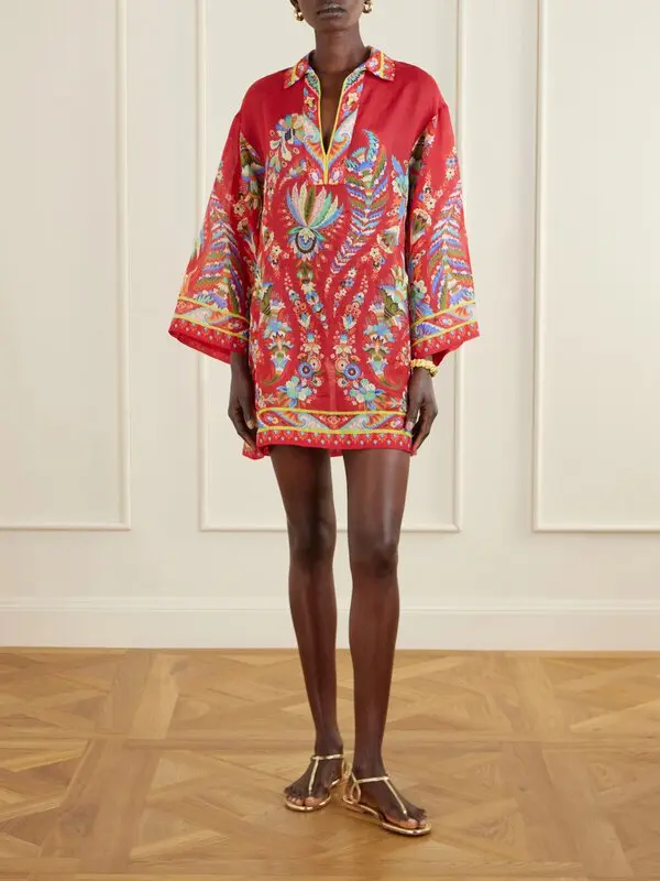 Etro Floral-print Coverup