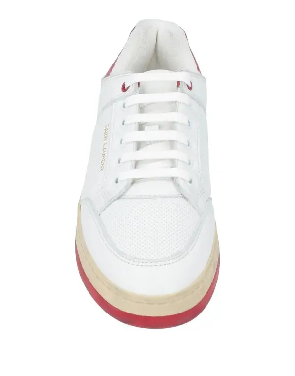 Saint Laurent Snminimalist Leather Low-top Sneakers