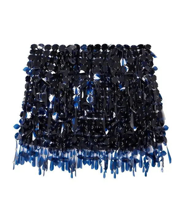 Rabanne Assemblage Sequined Mini Skirt