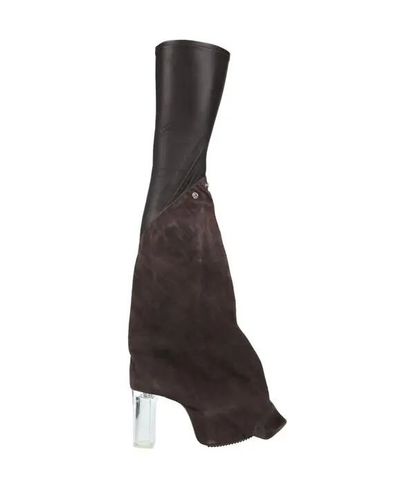 Rick Owens Two-tone Over-the-knee Boots