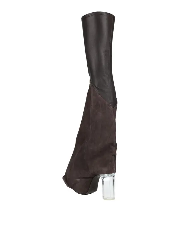 Rick Owens Two-tone Over-the-knee Boots
