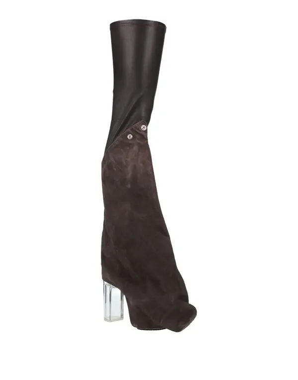 Rick Owens Two-tone Over-the-knee Boots